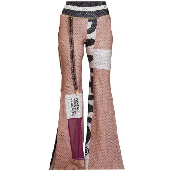 IPNG DESIGN Printed Bell-bottom Pants