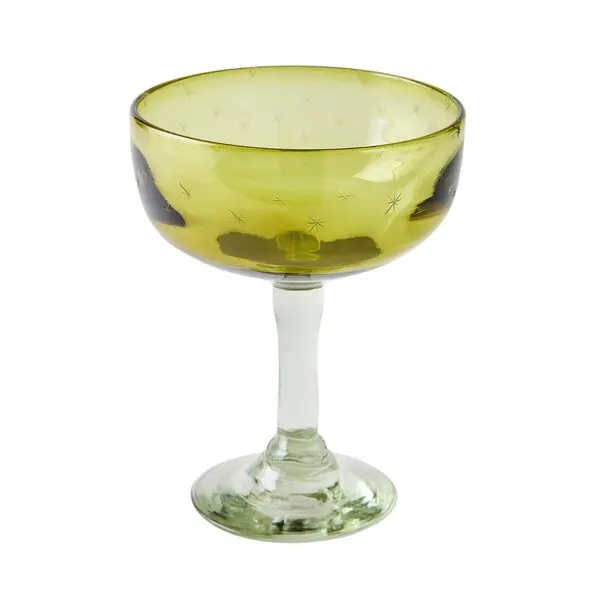 HALF PAST SEVEN Starry Night Margarita Glass — Citron