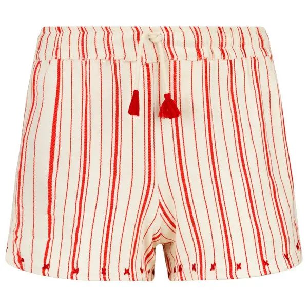 BOUTIQUE KAOTIQUE Striped Shorts - White