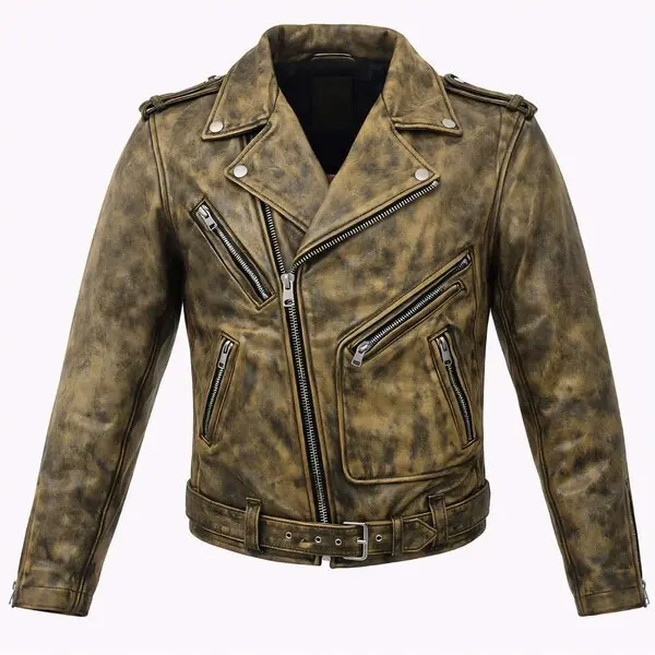 ZASTASTUDIO Biker Leather Jacket