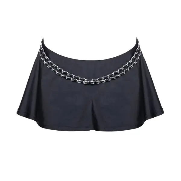 SOLARA Christina Mini Skort With Braided Chain