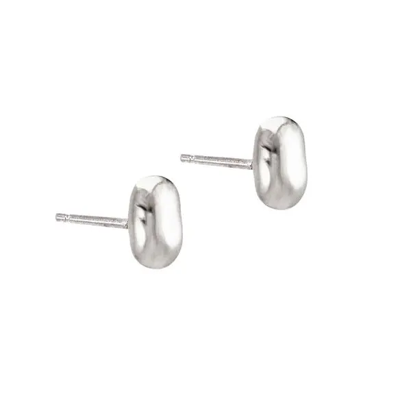 BIKO Mini Elle Stud Earrings - Silver