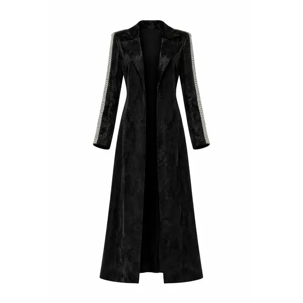 ROQAIA FASHION HOUSE Midnight Sovereign Jacket