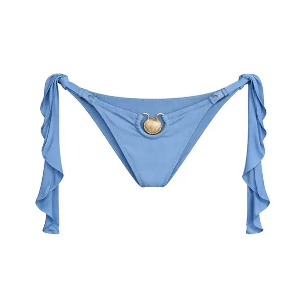 IVY SWIMWEAR Violetta Tie Bikini Bottom - Blue