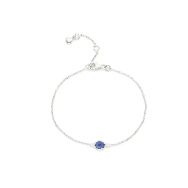 AUREE JEWELLERY Hampton Sapphire & Sterling Silver Bracelet - Blue