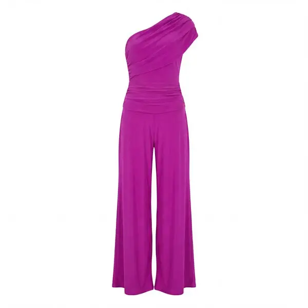 ATOM LABEL Rhodium Jumpsuit - Purple