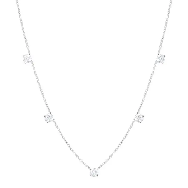 DYAMKA Five Diamonds Necklace - Silver