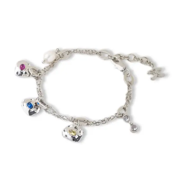 CLASSICHARMS Charm Gemstone Bracelet - Silver