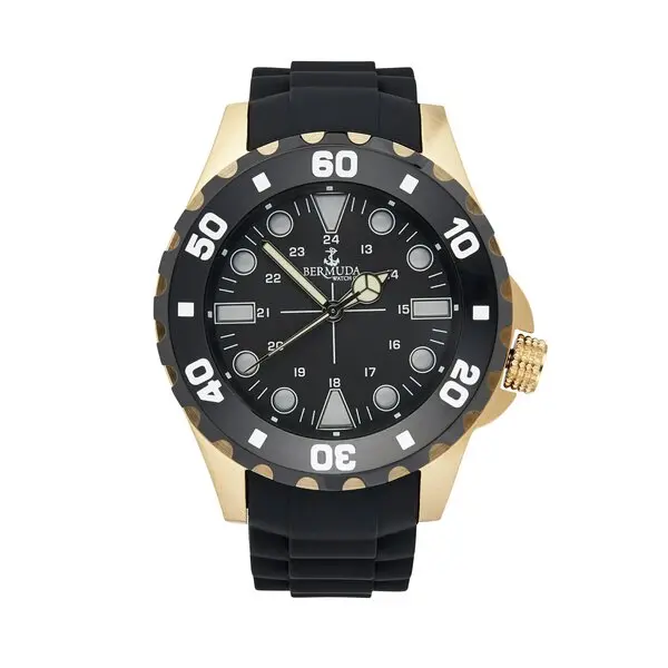 BERMUDA WATCH COMPANY Shelly Bay Smart Light Watch - Black