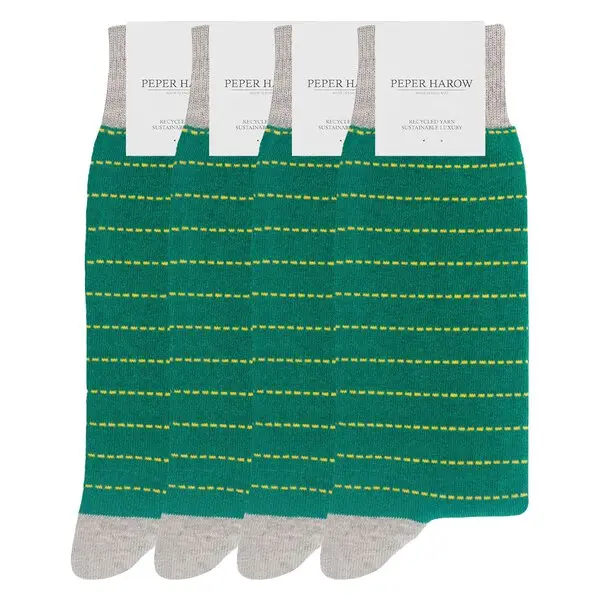PEPER HAROW - MADE IN ENGLAND Grooms Socks Bundle - Green