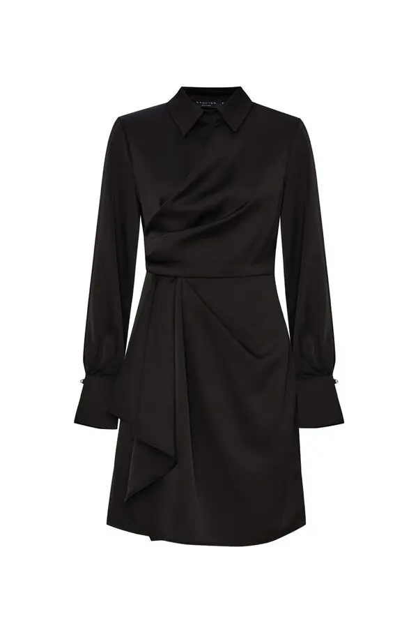 EXQUISE Ariadne Wrap Mini Dress