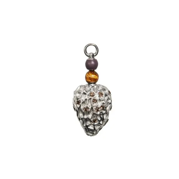 ONI Morel Lattice Charm - Silver