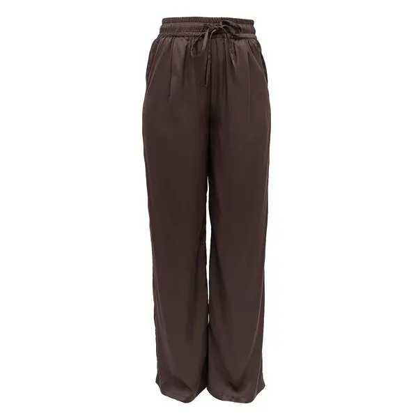 JANARA JONES Wide-leg Viscose Trousers