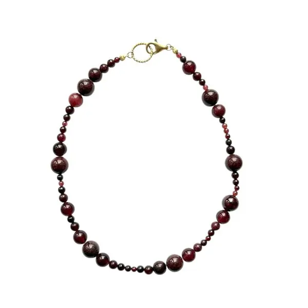 LARSUU Velora Garnet Necklace - Red