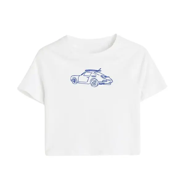 AURA & CO Surf Car Baby Tee