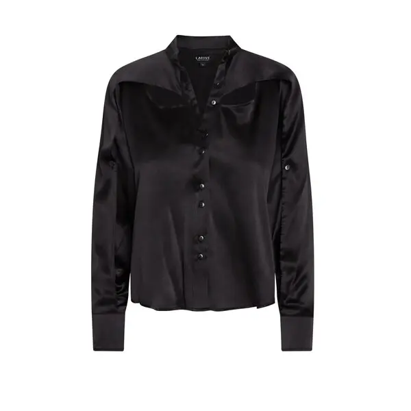 LAHIVE Santo Jet Silk Blouse