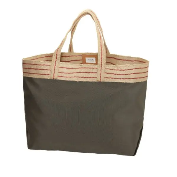 PIER SICILIA Noto Beach Bag - Green