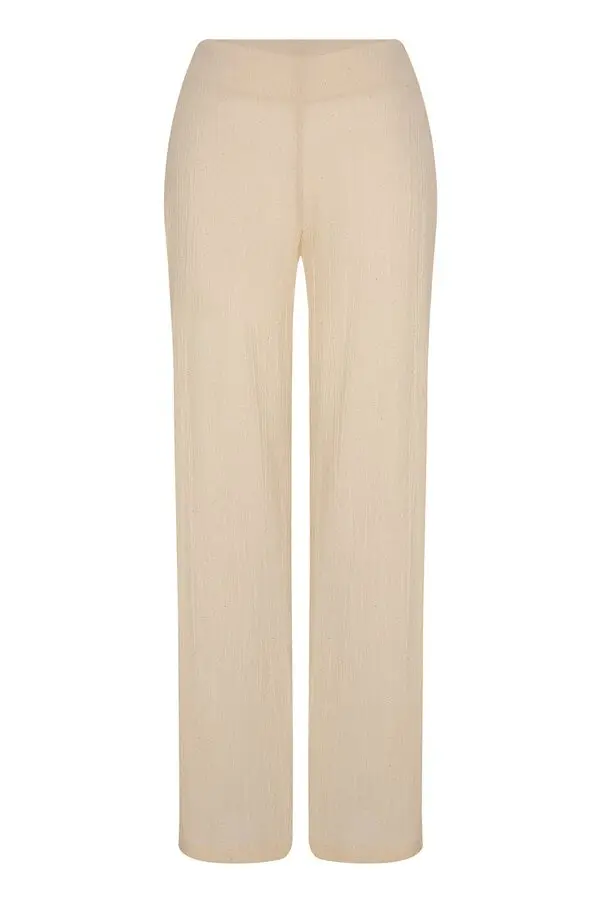 UNEXPECTEDONE Side Slit Trousers - Beige