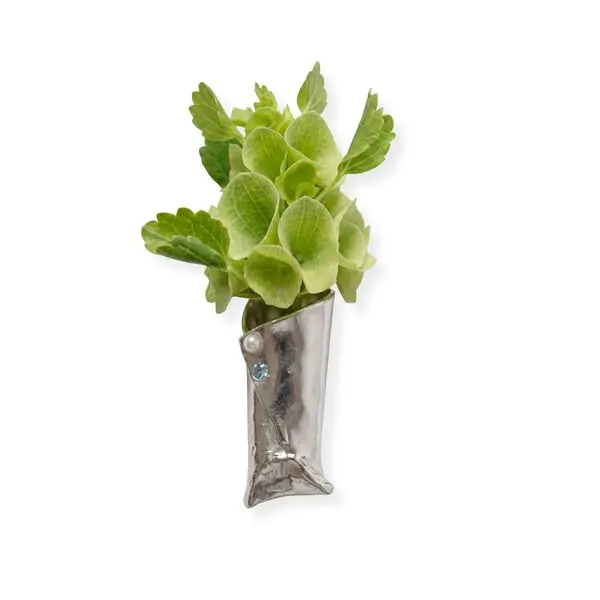 MARTINA ROZENBERG SMIRA JEWELRY Thyra Brooch - Silver