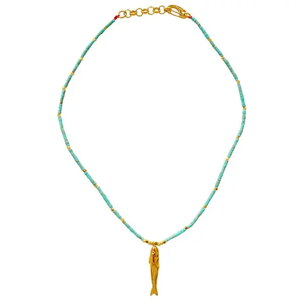 SMILLA BRAV Florida Pendant Necklace - Blue