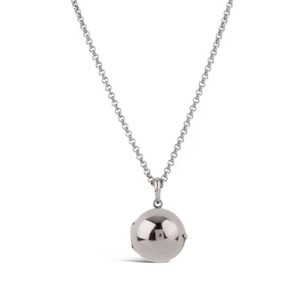 DINNY HALL My World Orb Locket - Silver