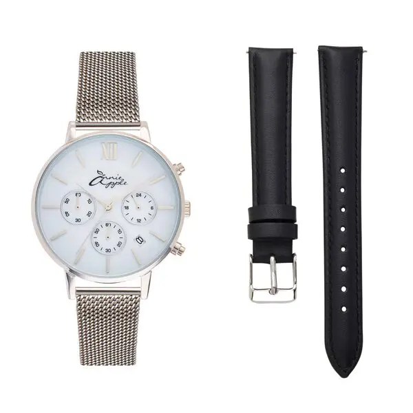 BERMUDA WATCH COMPANY Multifunctional Interchangeable Watch - Black/gray/white
