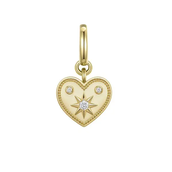 UNLEASH CPH Companion Self Love Charm With Crystal And Brass - Gold