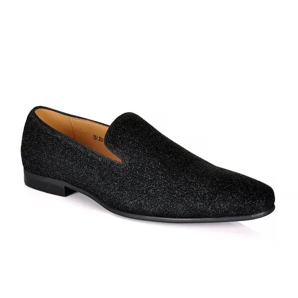 DAVID WEJ Bradford Glitter Loafers