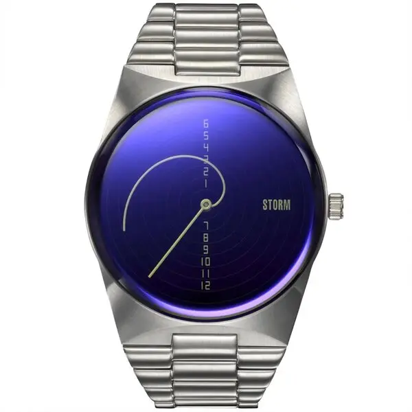 STORM Fibon-x Lazer Blue Watch - Silver/blue