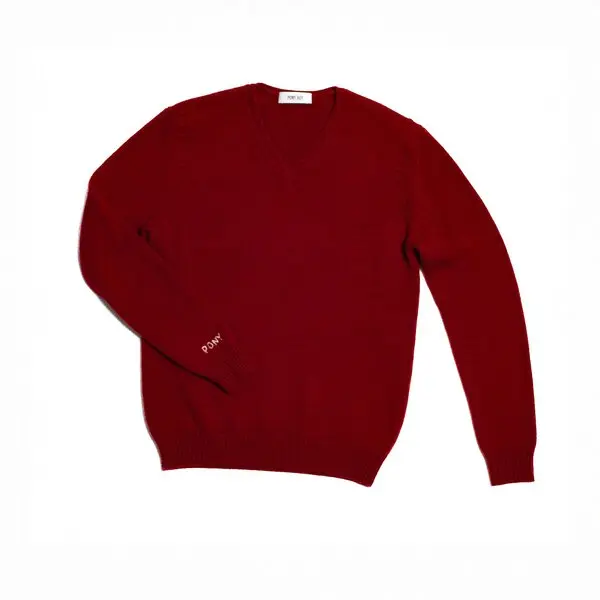 THE GILDED COTTAGE Cashmere Wool V-neck Sweater