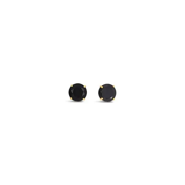 LUTIRO Round 8mm Stud Earrings
