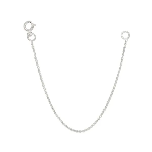 Maya Brenner Designs Chain Extender 14k Gold - White