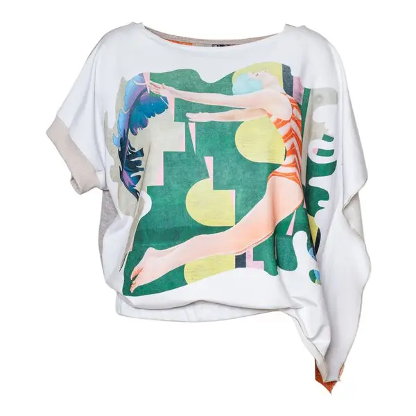 ARTISTA Asymmetric Top - White