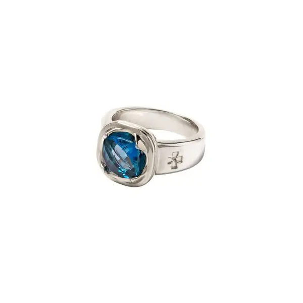 TAMI&TAMI L'eclat Cushion Ring - Silver