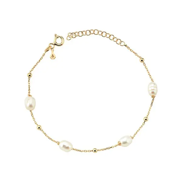 ASSUWA Aphrodite Pearl Bracelet - Gold