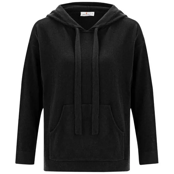 PERALUNA Cashmere Blend Knit Hoodie