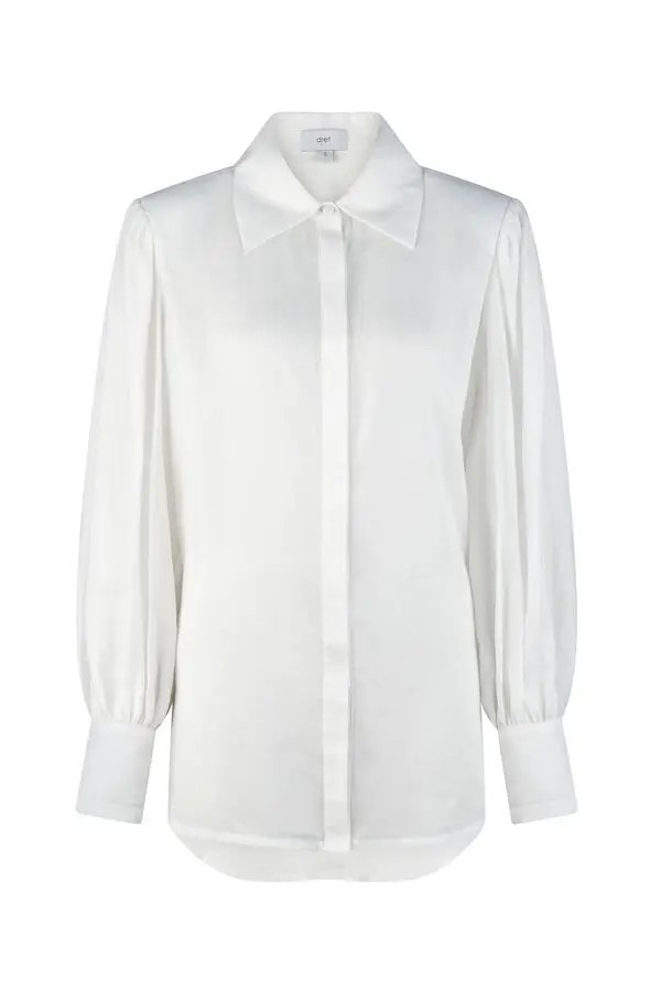 DREF Prague Relaxed Shirt - White