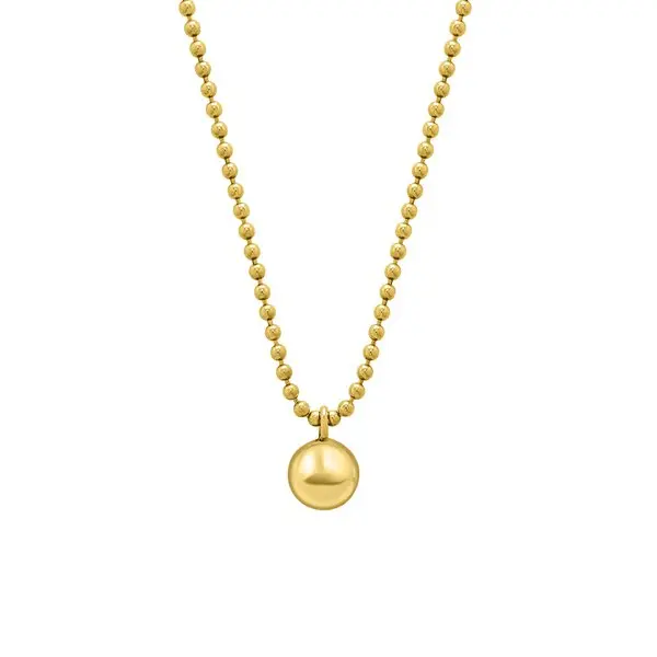 TORY LONG The Orb Necklace - Gold