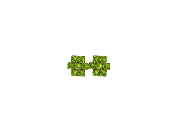 VICKISARGE The Hive Clip-on Earrings - Green