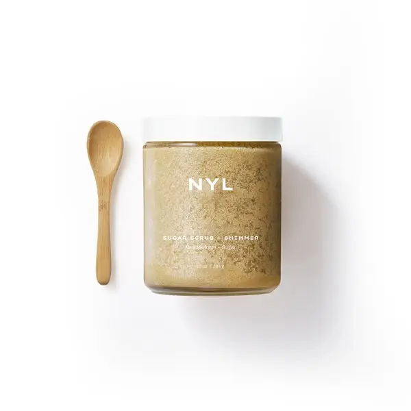 NYL SKINCARE Shimmer Scrub Smoothing Sugar Scrub With Shimmer - Gold