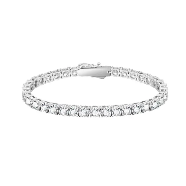 SPERO LONDON Sterling 5mm Tennis Bracelet - Silver
