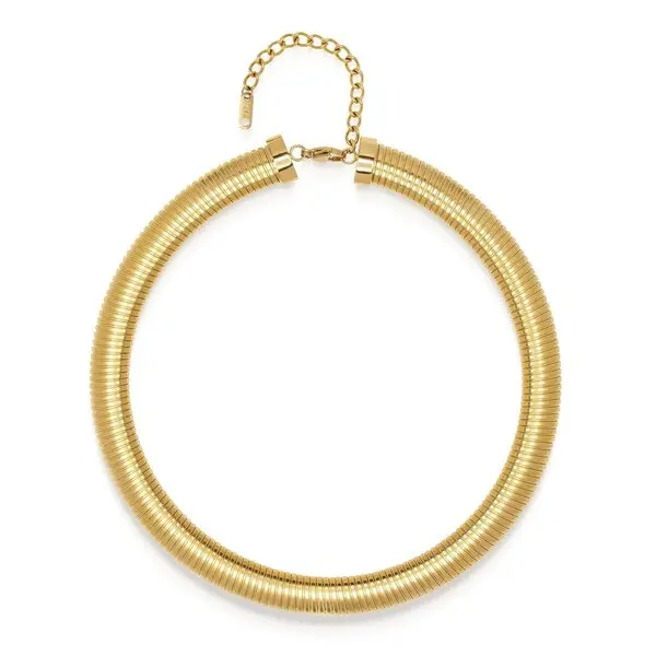 NIALAYA JEWELRY Coil Choker - Gold