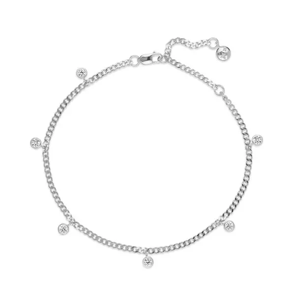 AARIA LONDON Lisboa Gem Bracelet - Silver