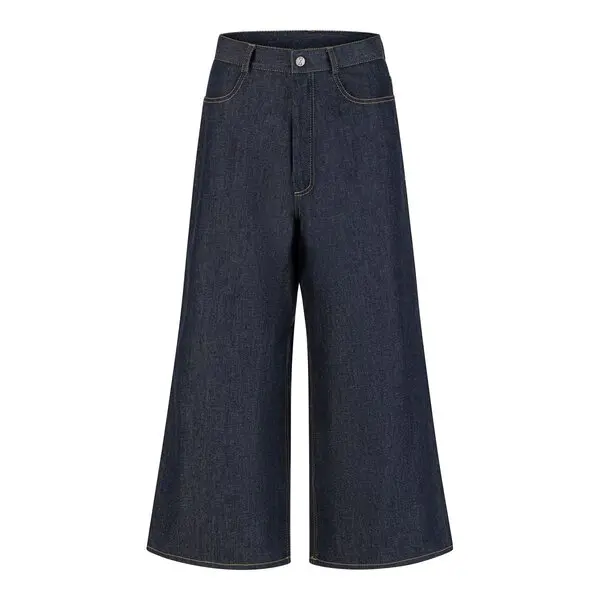 CLOTHES BY LOCKER ROOM Wide-leg Denim Jeans