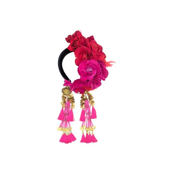 JULIA CLANCEY Bloom Flower Band - Red