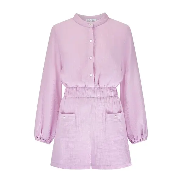 LULA-RU Ella Playsuit - Pink