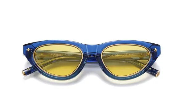 WALTON & MORTIMER The Widowmaker Midnight Limited Edition Sunglasses - Blue