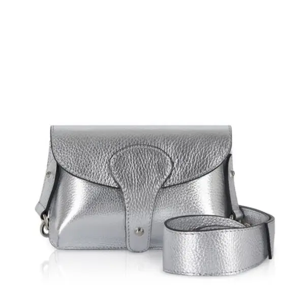 BETSY & FLOSS Luca Small Crossbody Bag - Silver