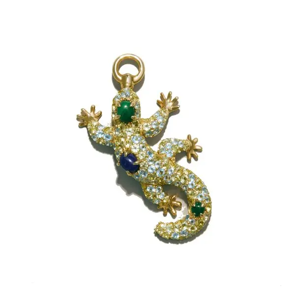 ONI Echo Gecko Charm - Gold