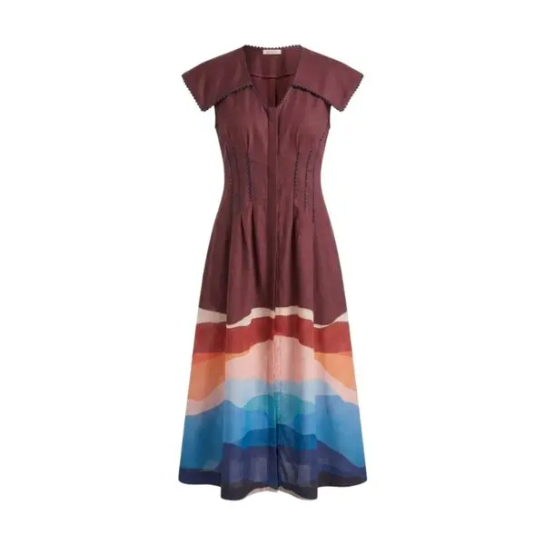 GLAM ON YOU Moana Linen Maxi Dress